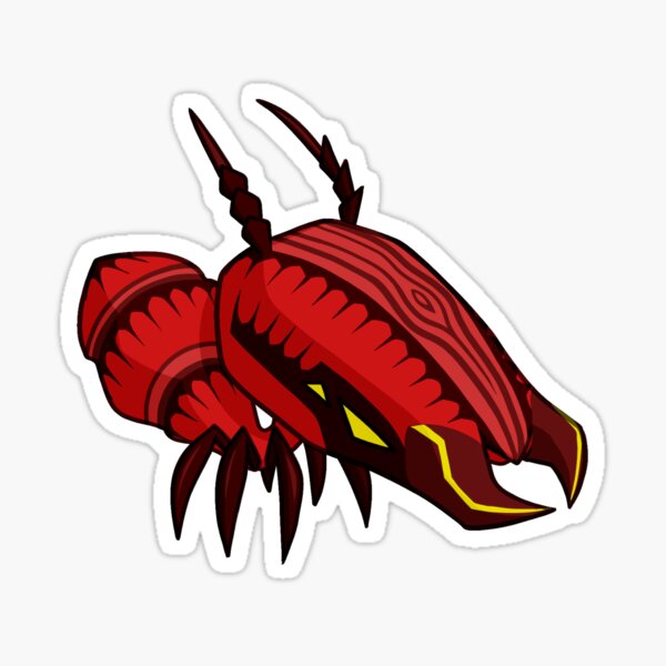 "Evil Patterned Party Termite" Sticker for Sale by BenMillerArt | Redbubble