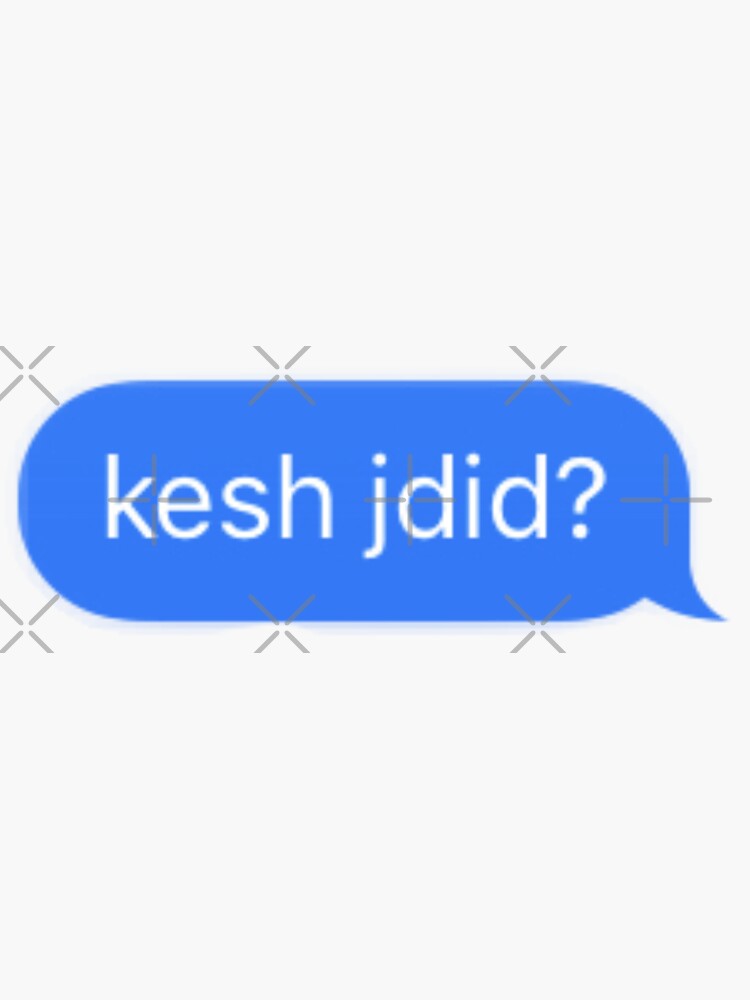 "kesh jdid" Sticker for Sale by mimibounar | Redbubble