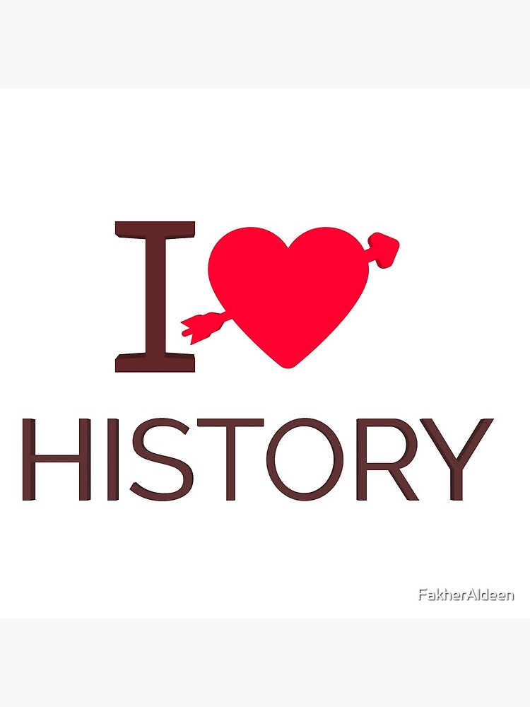 "I LOVE HISTORY MASKS" Poster for Sale by FakherAldeen | Redbubble