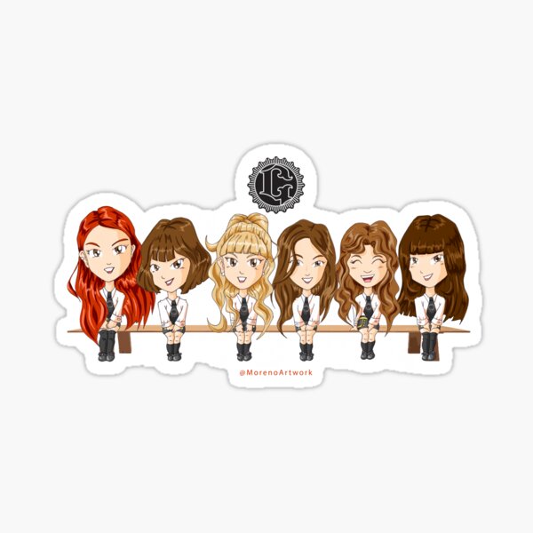 "Anime GFriend " Sticker for Sale by LuisMorenoNet | Redbubble