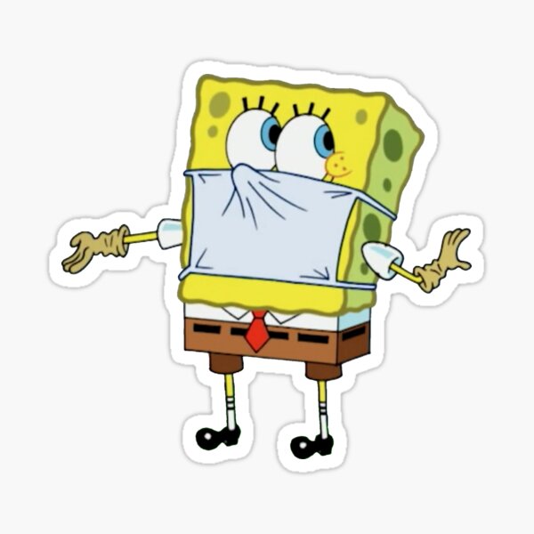 Pegatinas Bob Esponja Redbubble