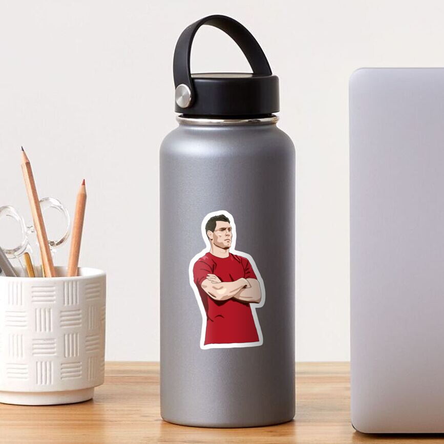 "Mr Reliable James Milner illustration " Sticker by thebcarts | Redbubble