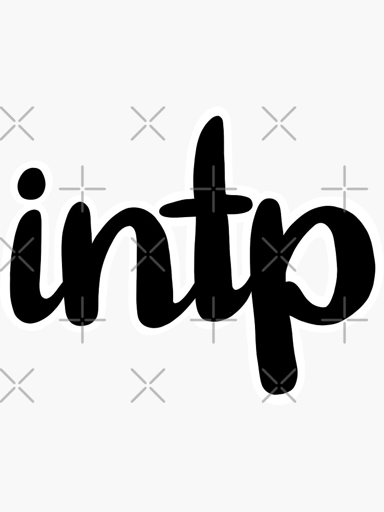 "INTP" Sticker for Sale by tanitasaurus | Redbubble