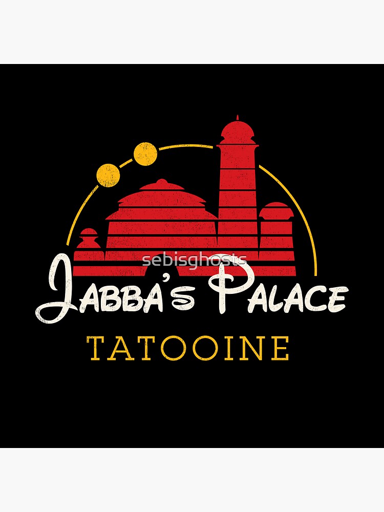 "Jabba's Palace (dark version)" Sticker for Sale by sebisghosts | Redbubble