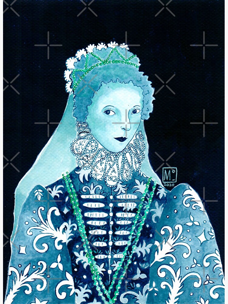 "Darnley Portrait of Queen Elizabeth I" Sticker for Sale by ...