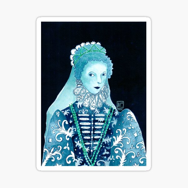 "Darnley Portrait of Queen Elizabeth I" Sticker for Sale by ...