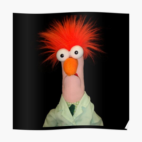Muppet Beaker Posters | Redbubble