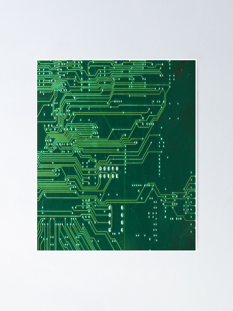 "Motherboards Art | Computer Motherboard DDR RAM gifts" Poster for Sale ...