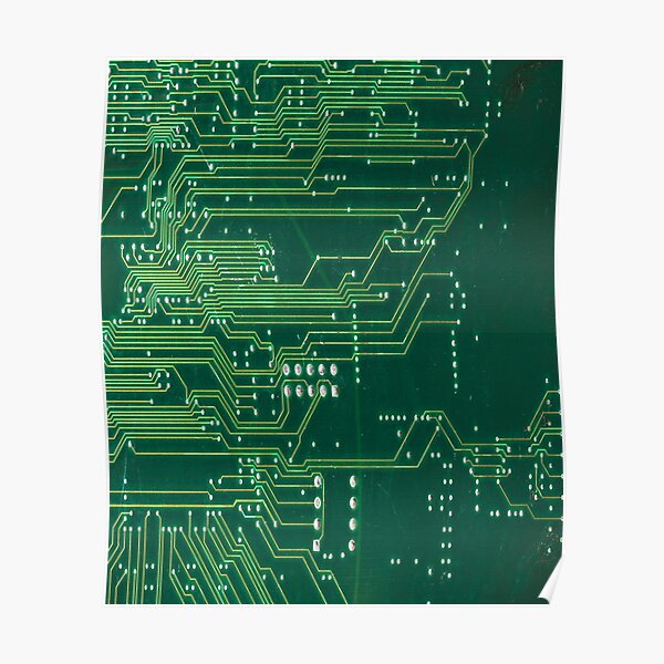 "Motherboards Art | Computer Motherboard DDR RAM gifts" Poster for Sale ...