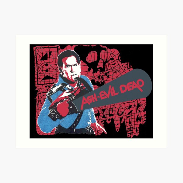 "Ash vs. Evil Dead" Art Print by 8thDimension | Redbubble