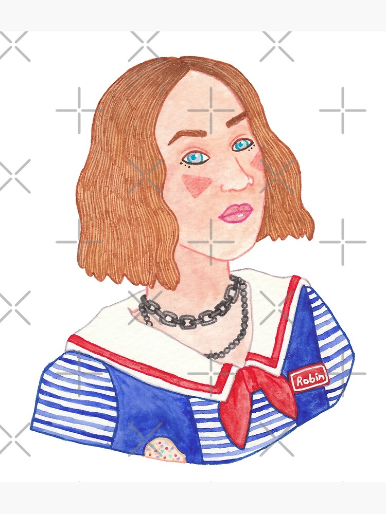 "stranger things robin" Poster by evthewitch | Redbubble