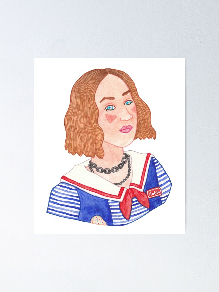 "stranger things robin" Poster by evthewitch | Redbubble