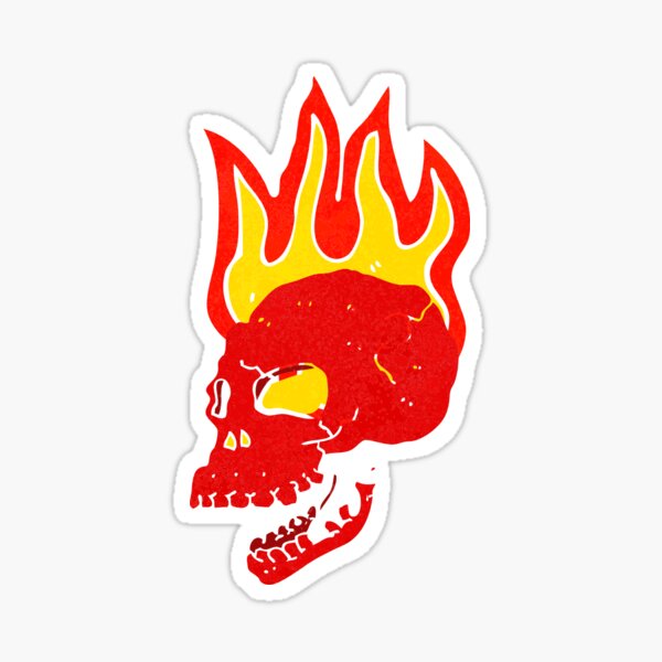 "Skull" Sticker by F4NTASIA | Redbubble