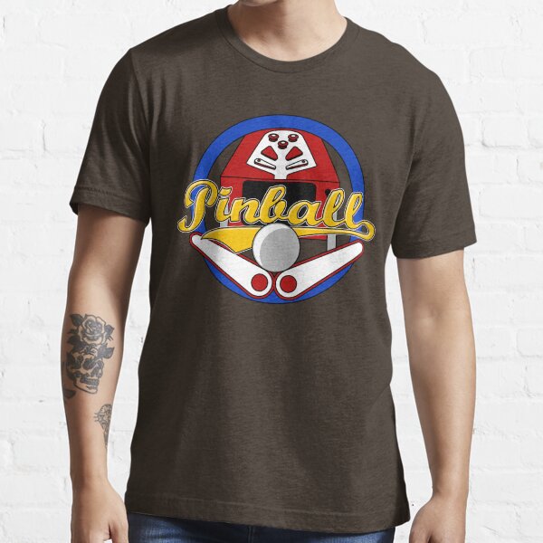 "Pinball Logo" T-shirt for Sale by PinMatt | Redbubble | pinball t ...