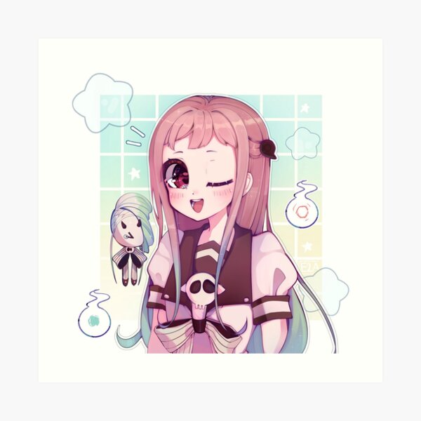 "Yashiro Nene sticker pack spirit orbs " Art Print for Sale by ShopVela ...