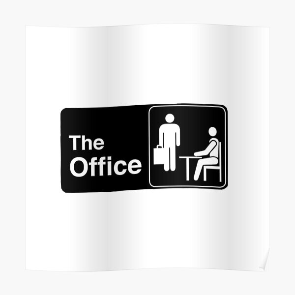 "The Office Logo" Poster by Charlie1726 | Redbubble