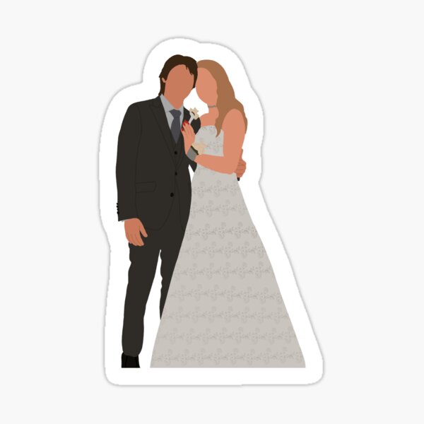 "Jac and Colin" Sticker for Sale by erinvenette | Redbubble