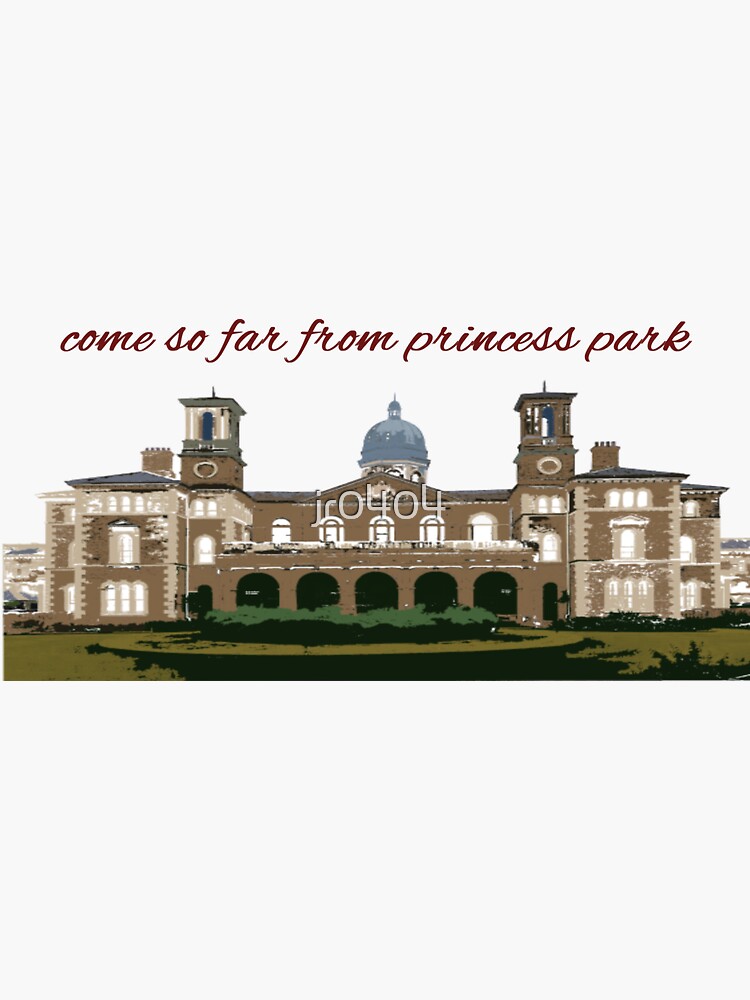 "princess park" Sticker by jr0404 | Redbubble