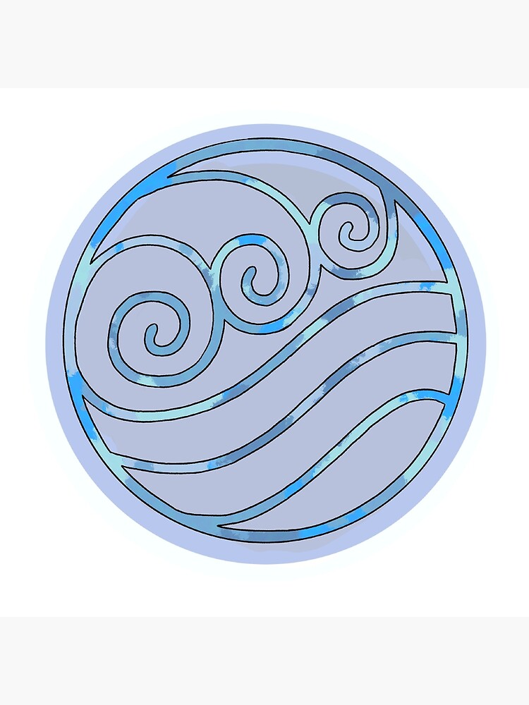 "avatar water symbol" Poster for Sale by goodmanemmi | Redbubble