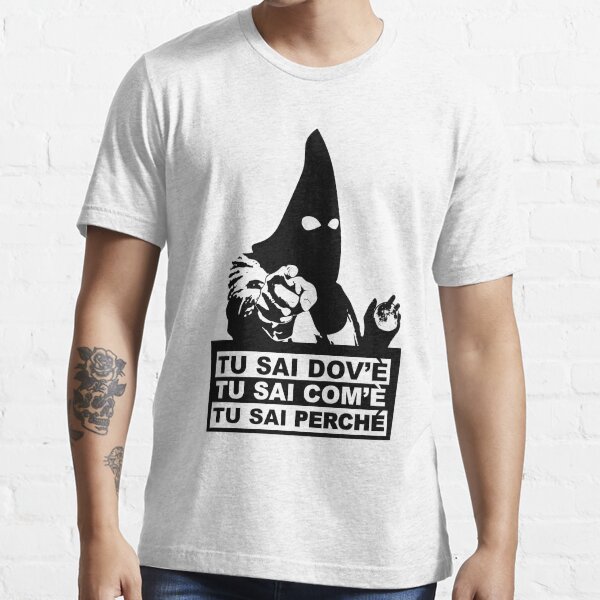 "Il Cavaliere della Uallera d'Oro" T-shirt by swear | Redbubble