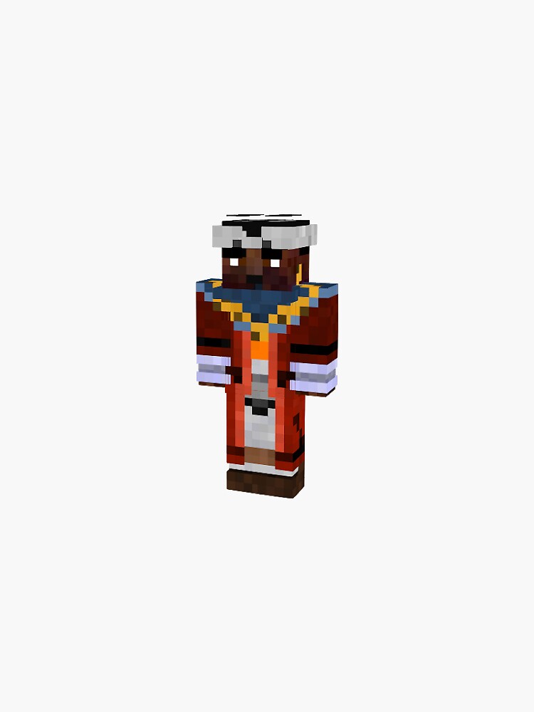"minecraft avdol" Sticker for Sale by onibologna | Redbubble