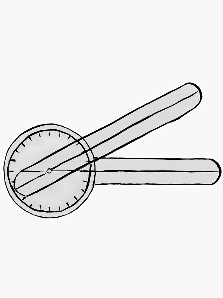 "Grey Goniometer" Sticker by eneville1015 | Redbubble