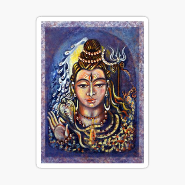 "Lord Shiva" Sticker for Sale by hlmalik | Redbubble