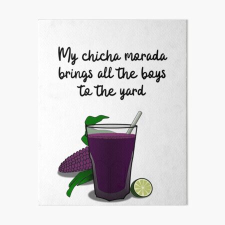 "Chicha Morada" Art Board Print for Sale by Frosty1489 | Redbubble