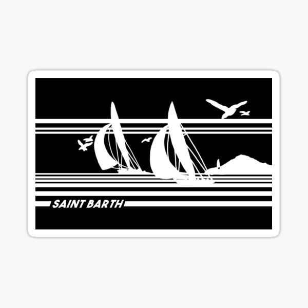 Saint Barth Stickers | Redbubble