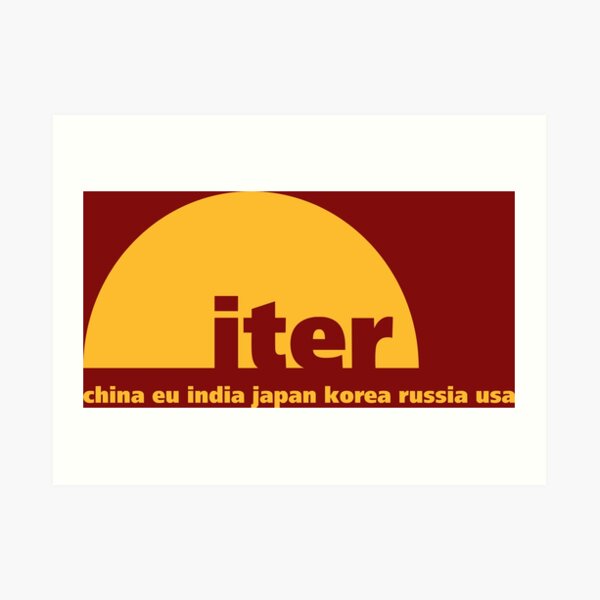 "ITER Partners Logo for Dark Colors" Art Print by Quatrosales | Redbubble