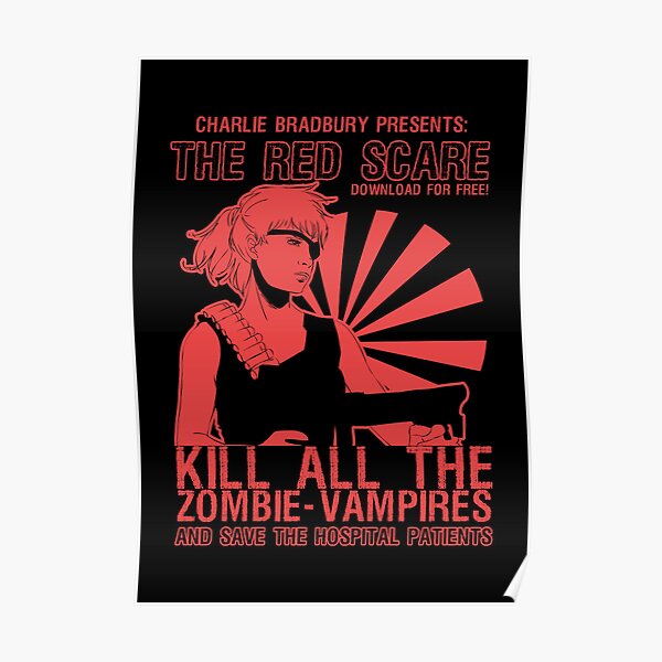 "The Red Scare (1)" Poster for Sale by KanaHyde | Redbubble