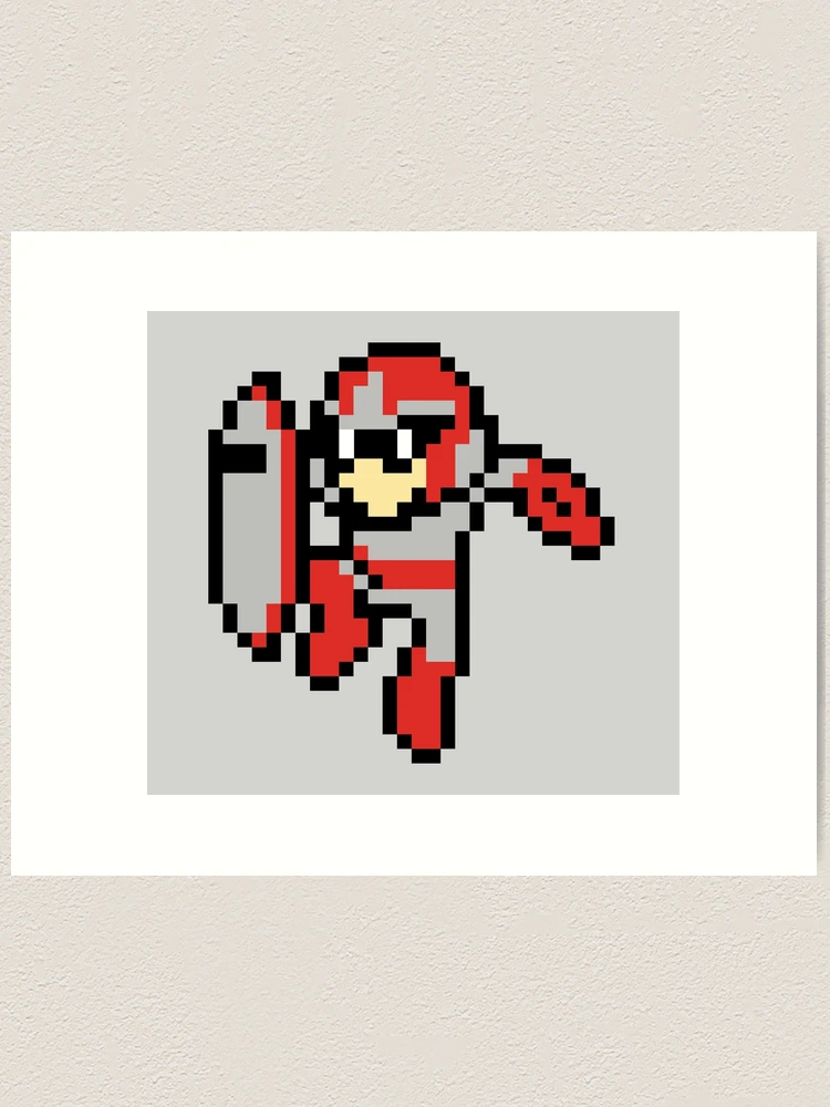 Protoman Minecraft Pixel Art Minecraft Pixel Art Pixel