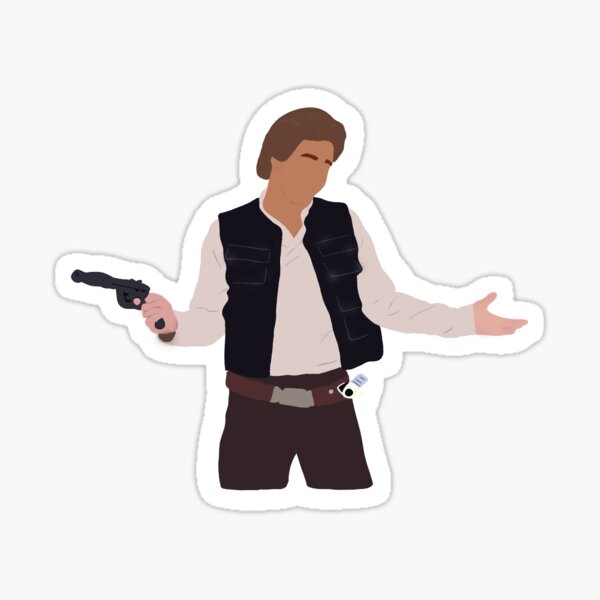 Han Solo Stickers | Redbubble