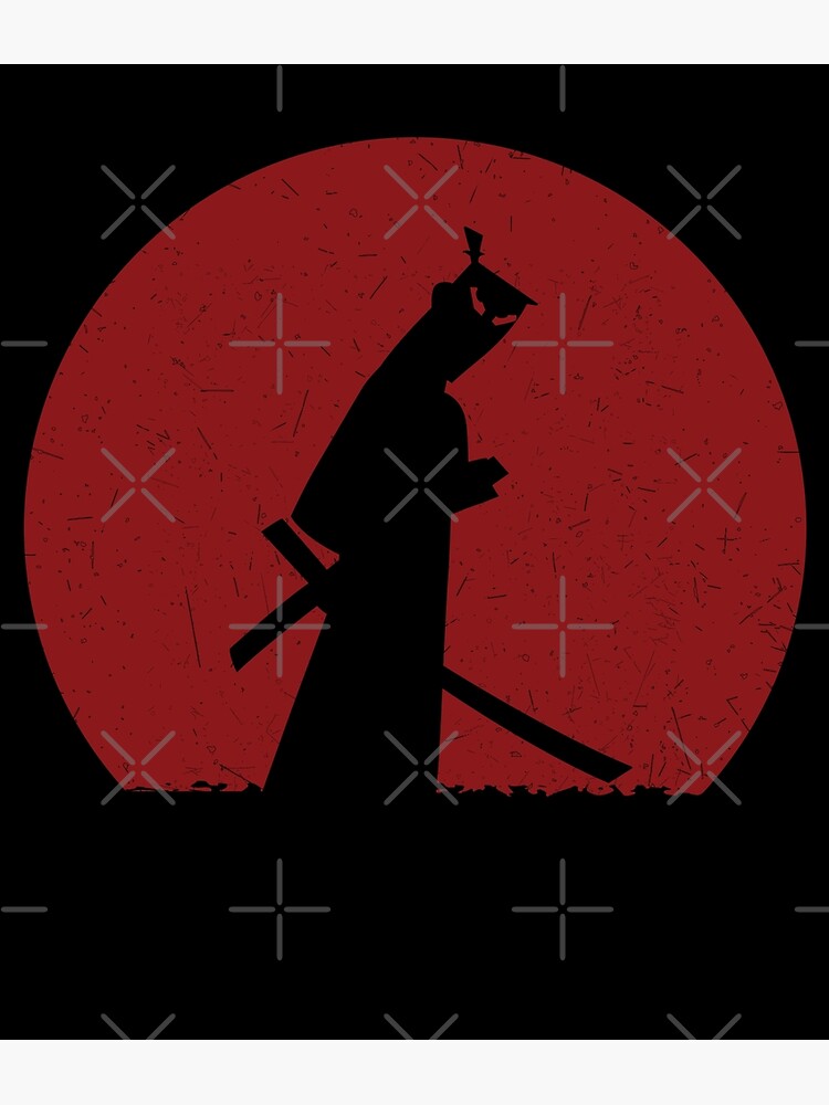 "Samurai Jack Silhouette" Art Print by Soulreaper98 | Redbubble