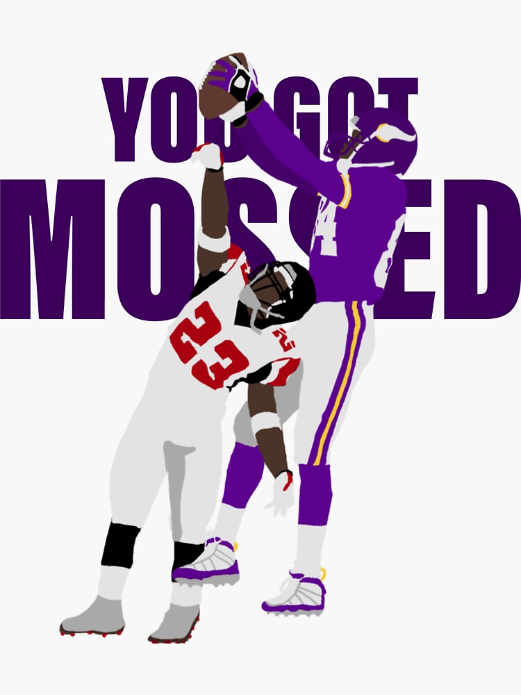 "You Got Mossed!" Sticker for Sale by ZMC Designs | Redbubble