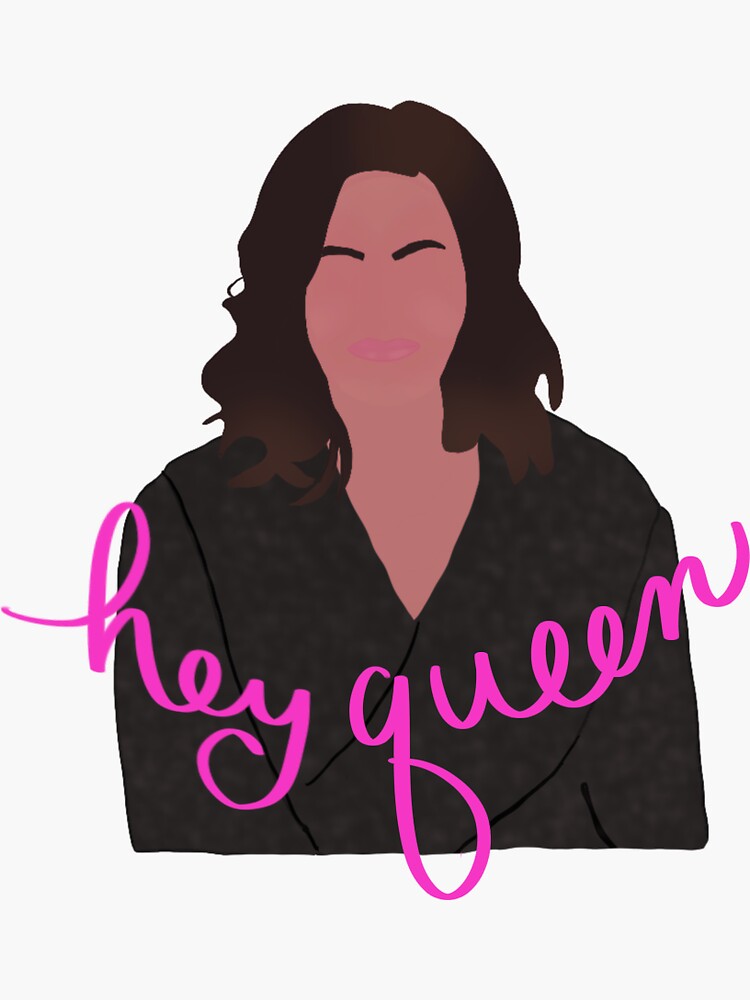 "Hey Queen Michelle Obama" Sticker for Sale by Paige-Alyse | Redbubble