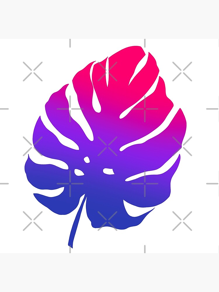 "Discrete Pride Leaf- Bi Pride" Poster for Sale by LordGraceArt | Redbubble