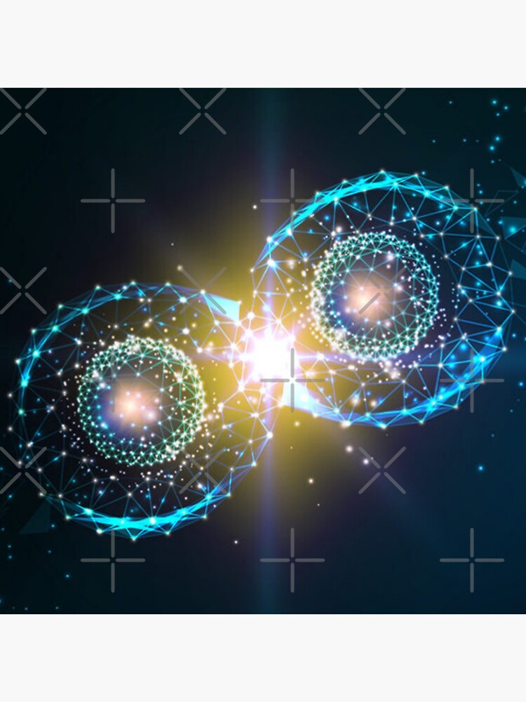 Space Quantum Entanglement Premium Matte Vertical Poster sold by Chris ...