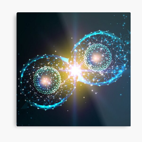 Quantum Entanglement Wall Art | Redbubble