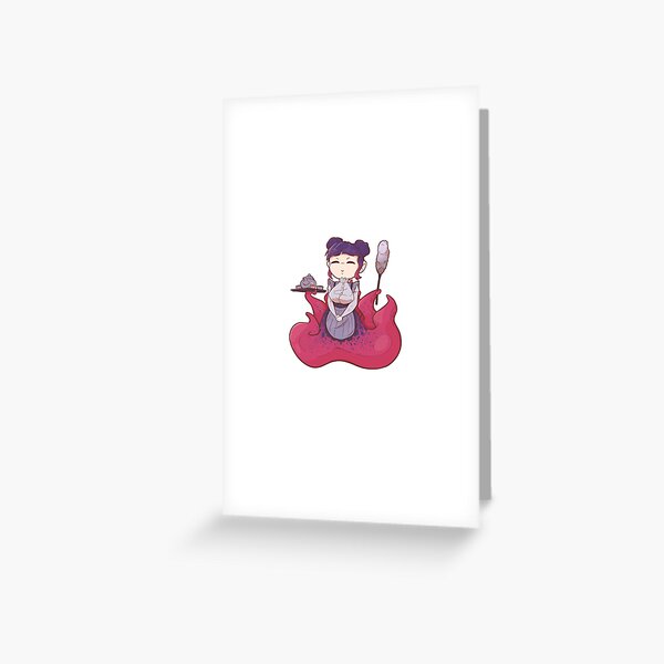 "Octopus Maid Monster Girl Chibi" Greeting Card for Sale by Krazh ...