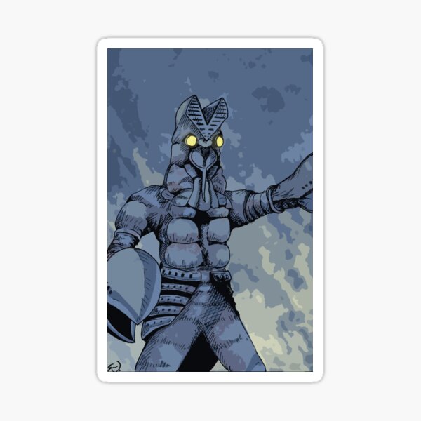 "Alien Baltan" Sticker by KaijuCreations | Redbubble