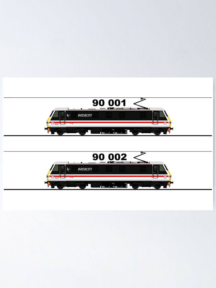 "INTERCITY CLASS 90 LOCOMOTIVES" Poster for Sale by CraigMatthews ...