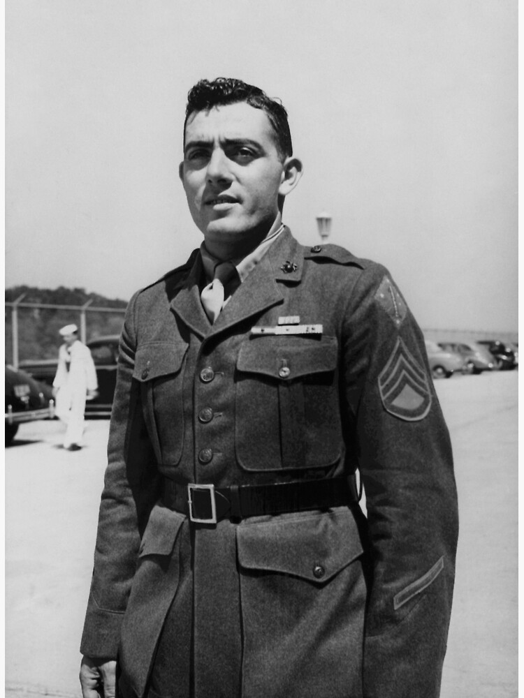 "Sergeant John Basilone Stateside - WW2 1943" Photographic Print by ...