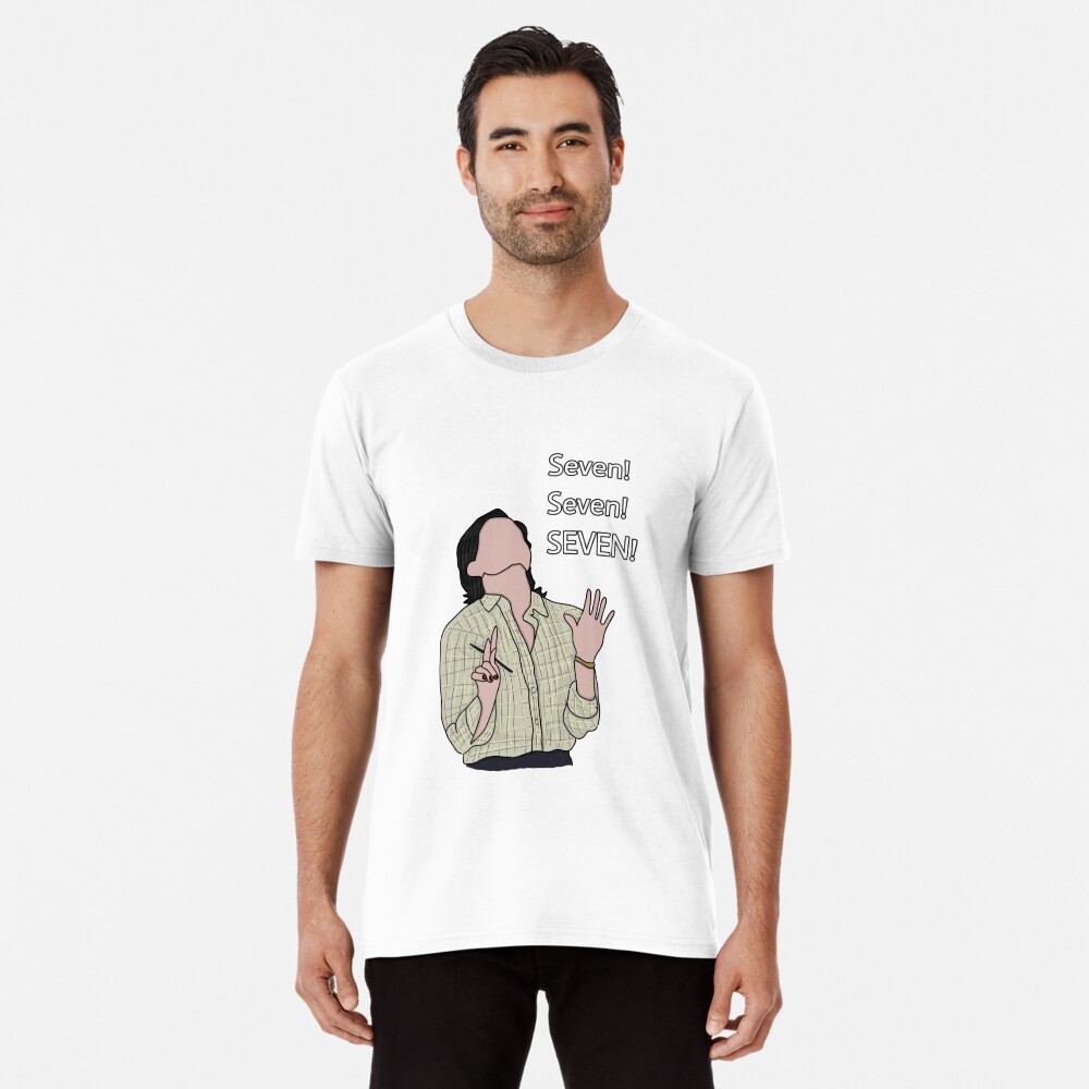 "Monica Geller - Seven!- Sticker" Greeting Card for Sale by ...