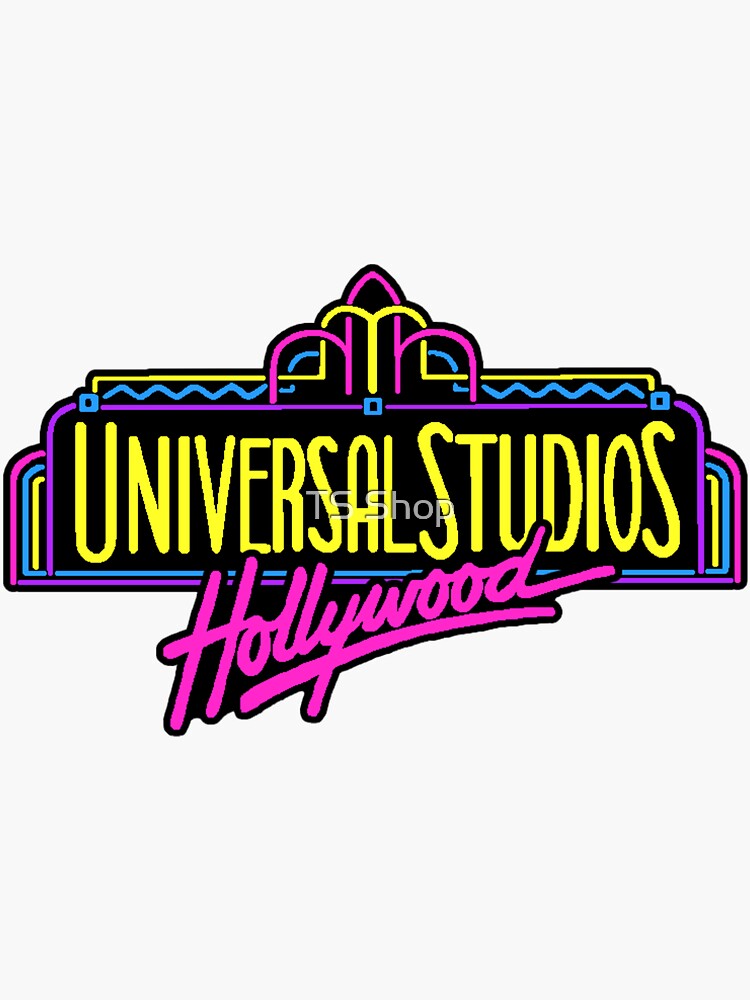 "Universal studios hollywood" Sticker for Sale by Tanisha15 | Redbubble