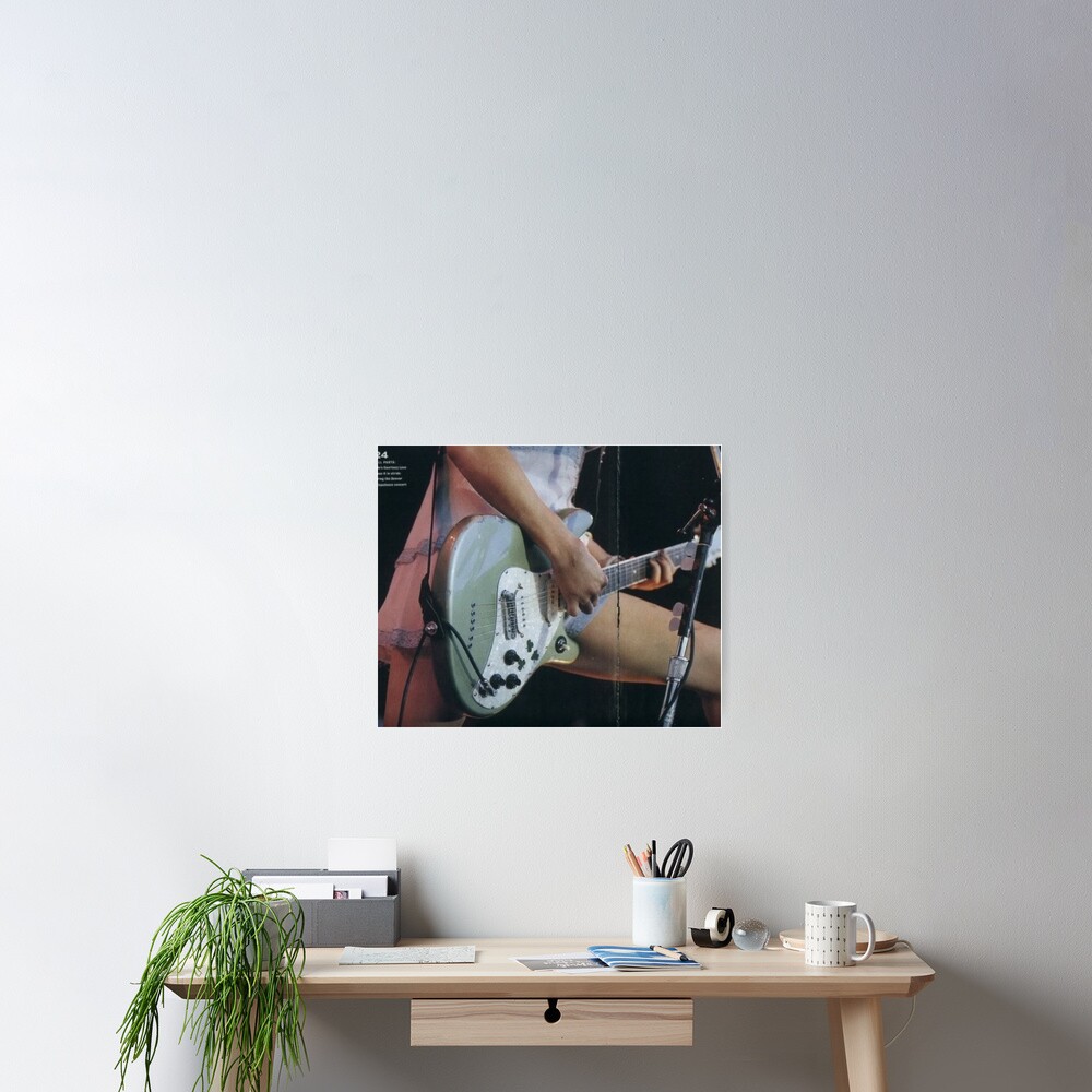 "Retro Guitar shot" Poster for Sale by 90sloversangel | Redbubble