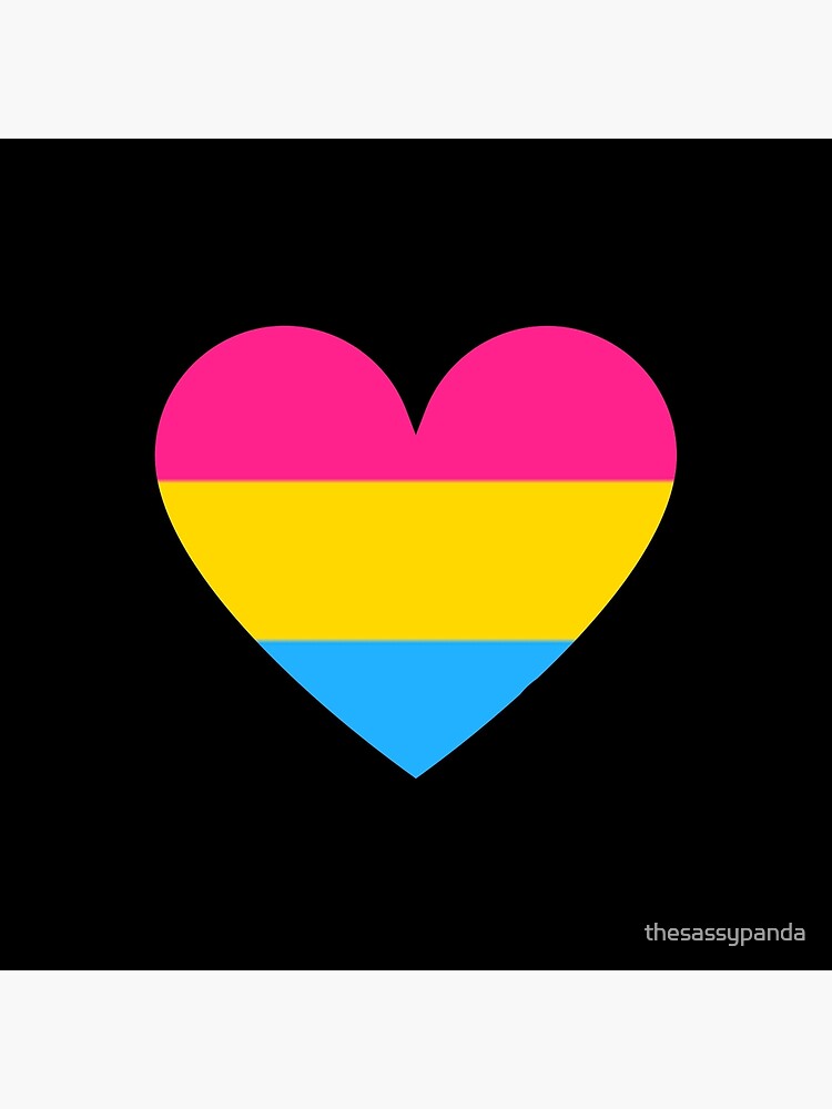 "Pride Flag Hearts - Pansexual" Poster for Sale by thesassypanda ...
