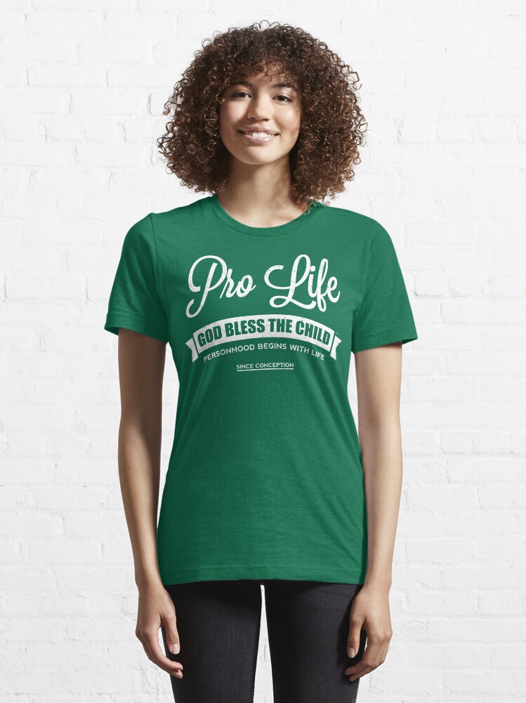 "Pro Life" T-shirt for Sale by morningdance | Redbubble | pro life t ...