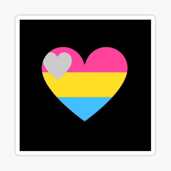 "Pride Flag Hearts - Panromantic" Sticker for Sale by thesassypanda ...