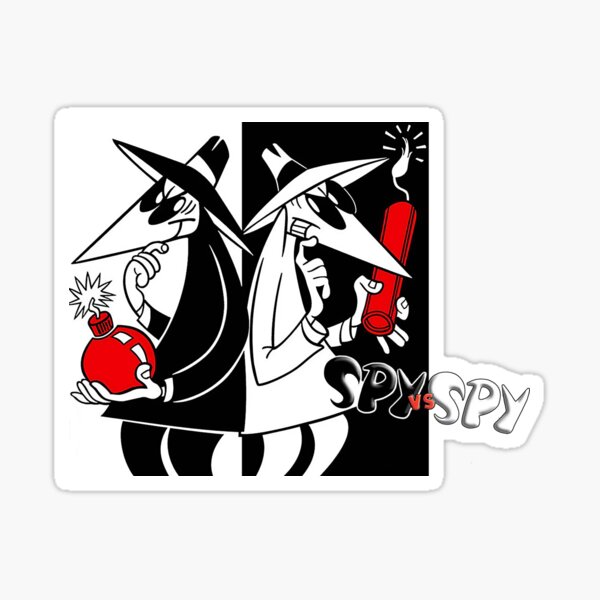 Spy Vs Spy Stickers | Redbubble
